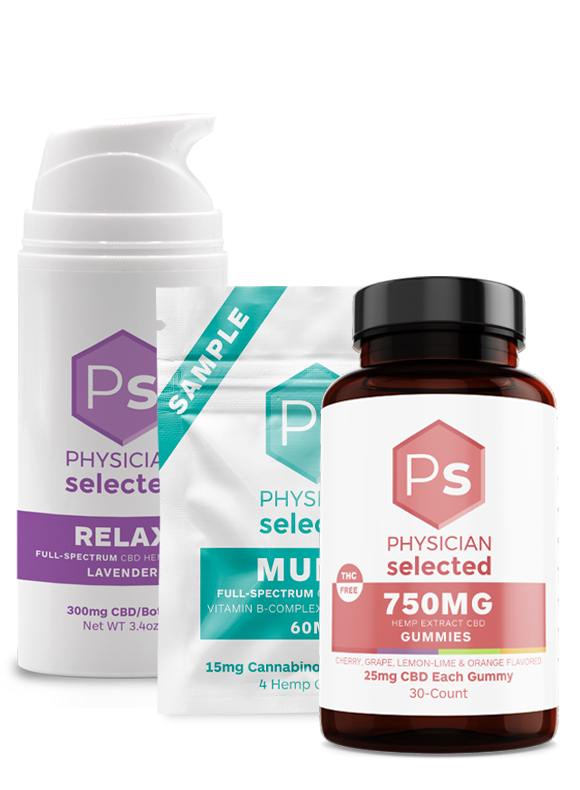 Physician Selected CBD: Self-Care Gift Bundle